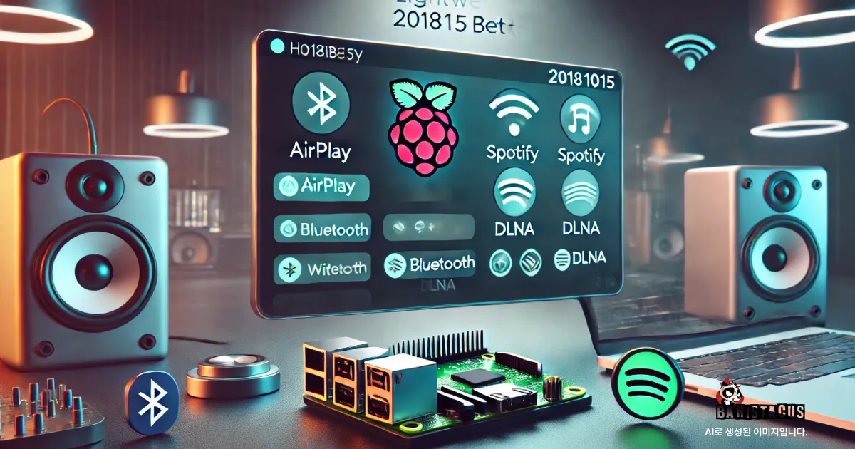 [HiFiBerry] HiFiBerry OS 출시 - 블로그: 바리스타쿠스(Baristacus)