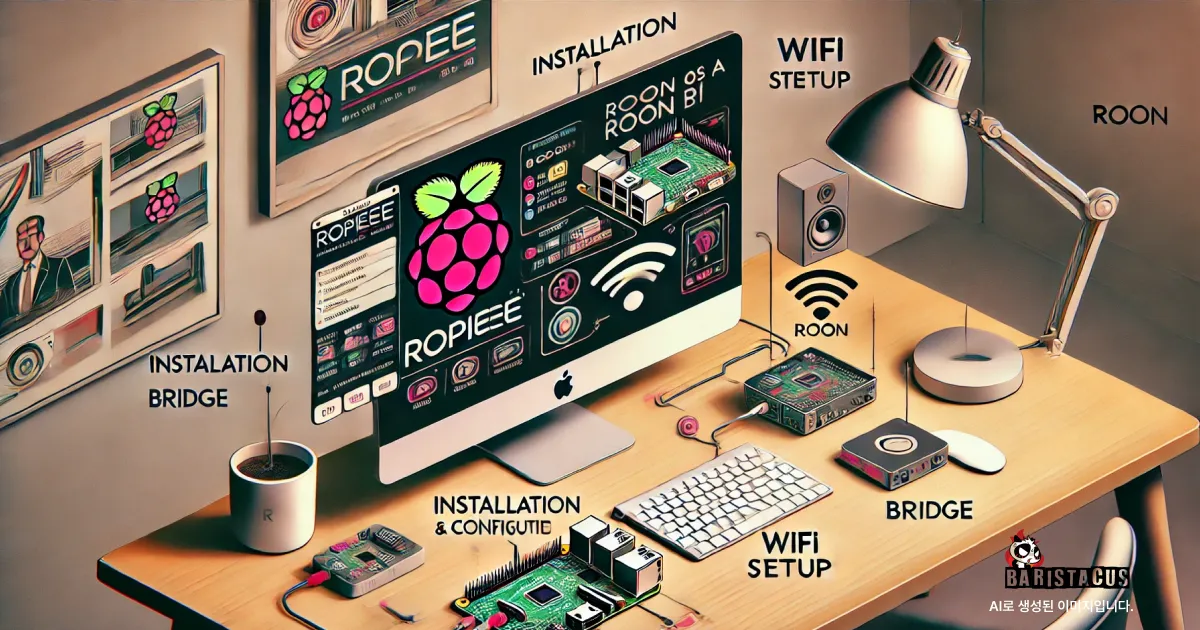[ROON] 재구독 기념 라즈베리파이에 ROPIEEE 설치부터 설정까지. 그리고 부가기능 사용하기. - 블로그: 바리스타쿠스(Baristacus)